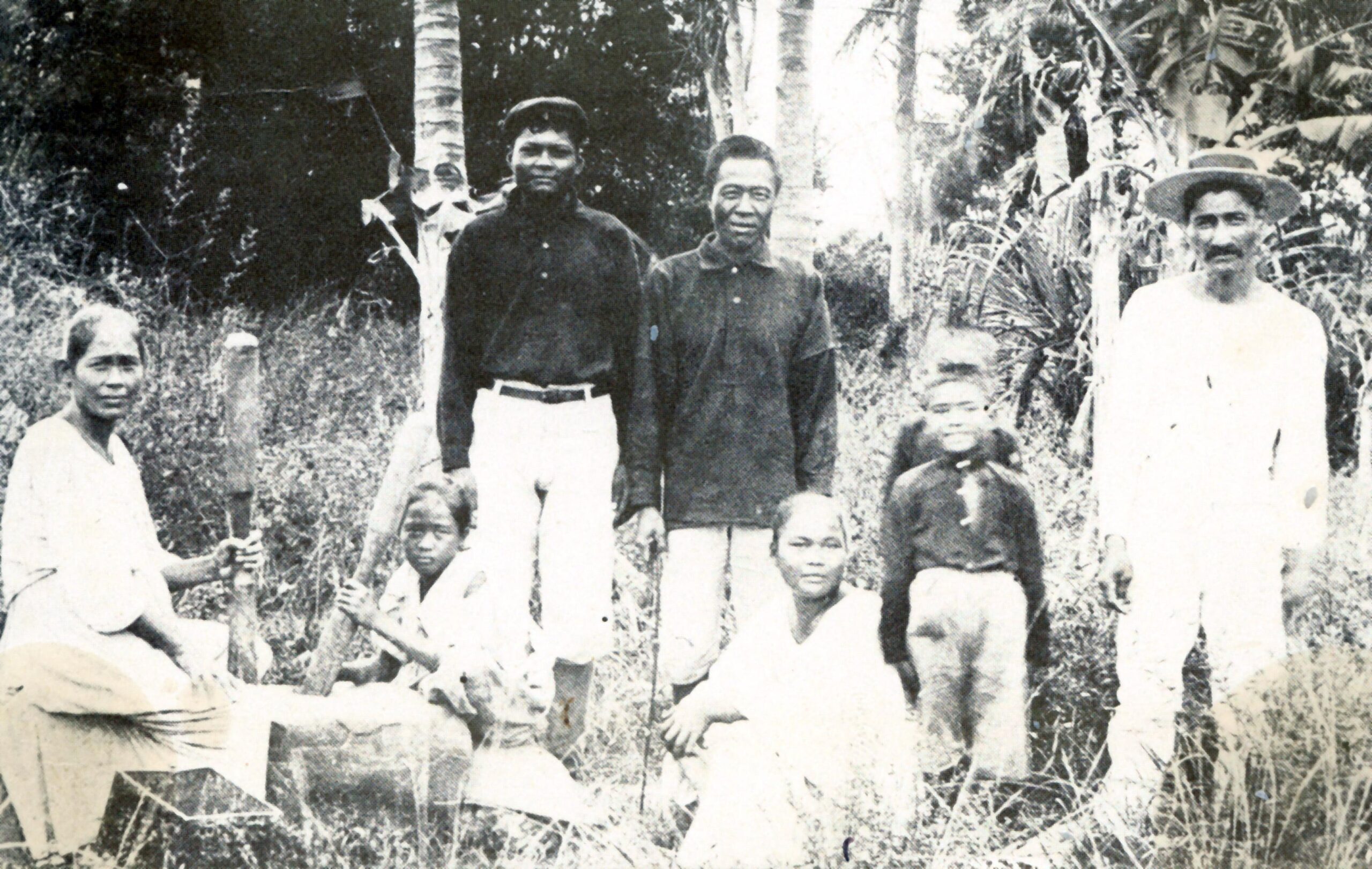 20th century image CHamoru family