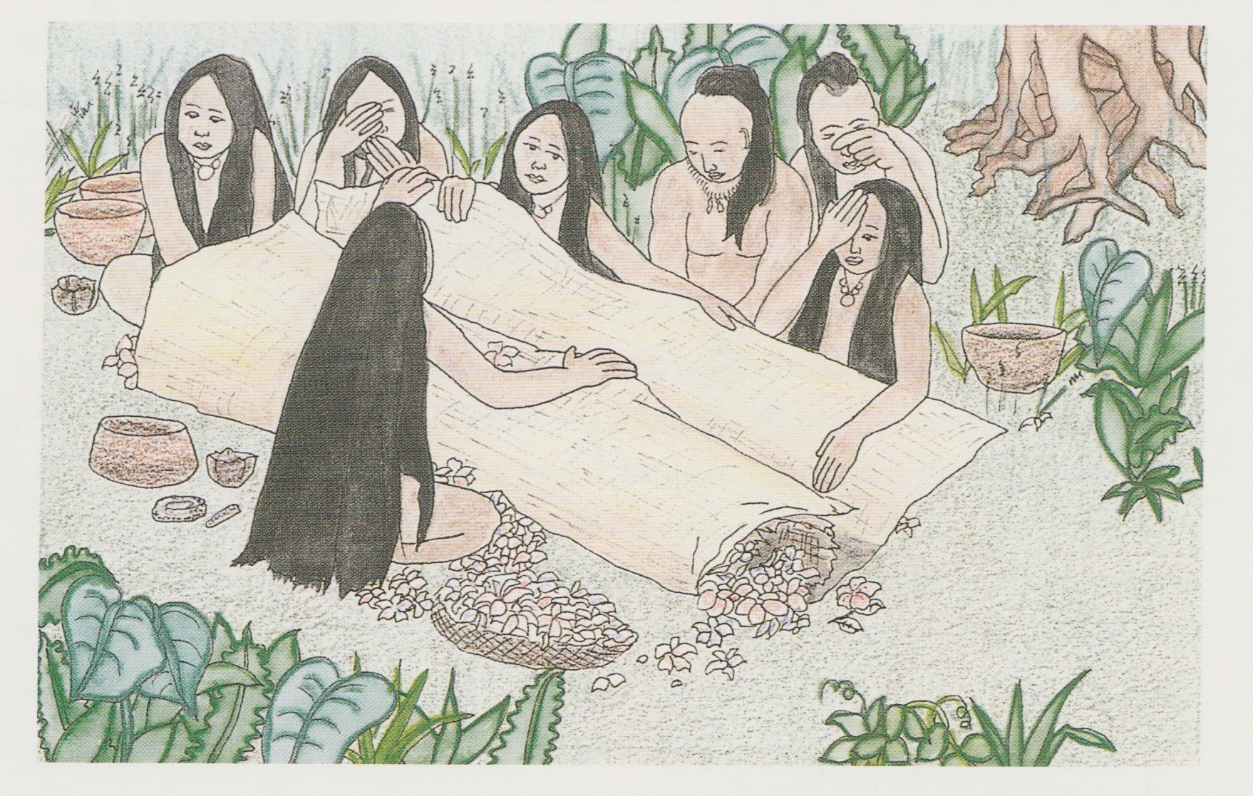 Religion of CHamorus focused on the veneration of ancestors